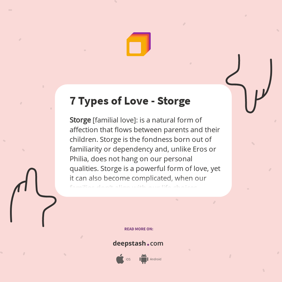 7 Types of Love - Storge - Deepstash