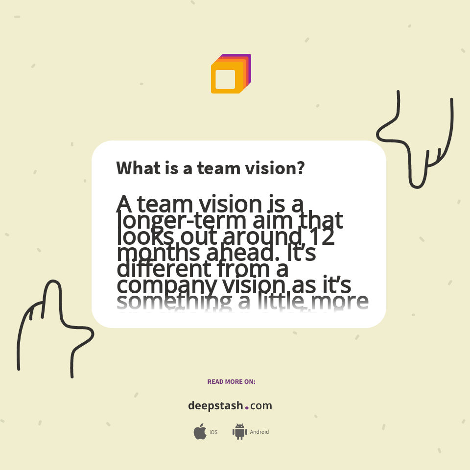 What is a team vision? - Deepstash