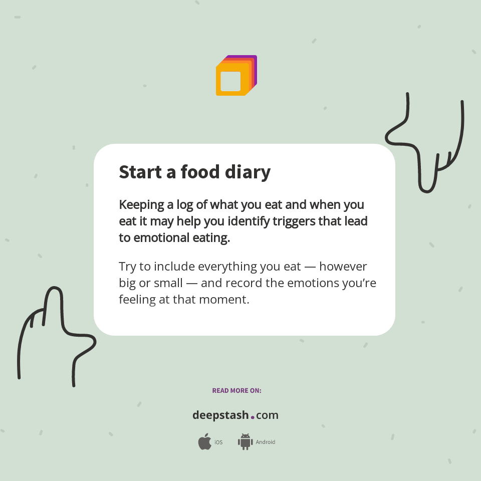 Start a food diary - Deepstash