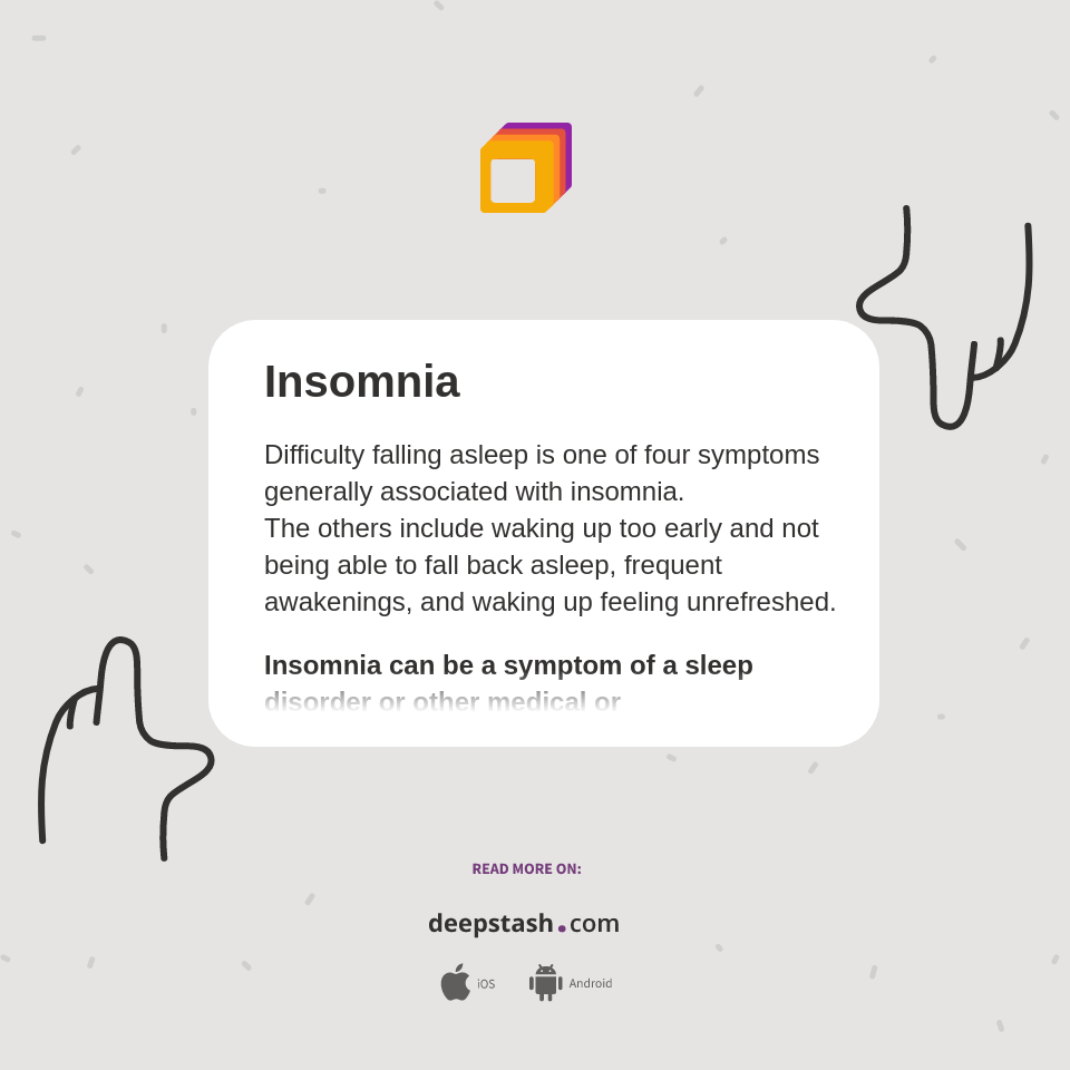 Insomnia - Deepstash