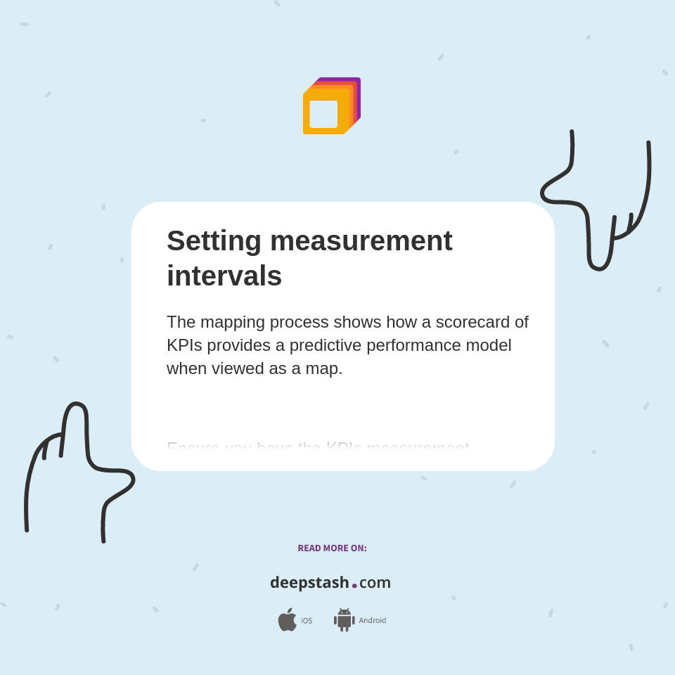 Setting measurement intervals - Deepstash