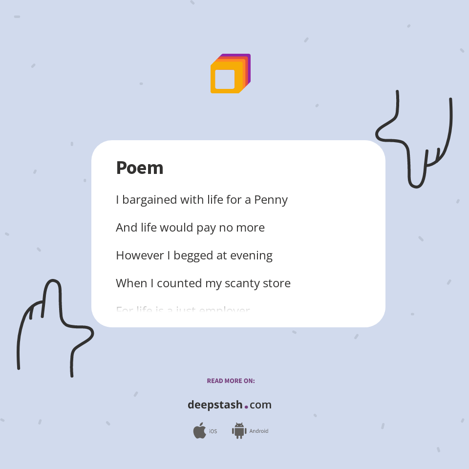 Poem - Deepstash