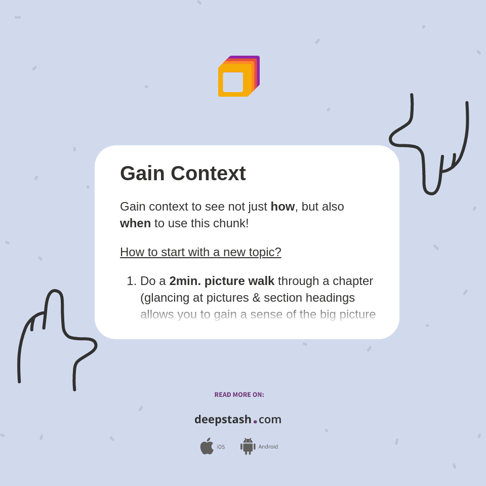 Gain Context - Deepstash