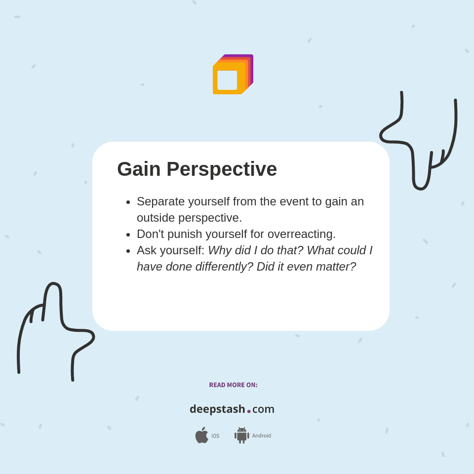 Gain Perspective - Deepstash