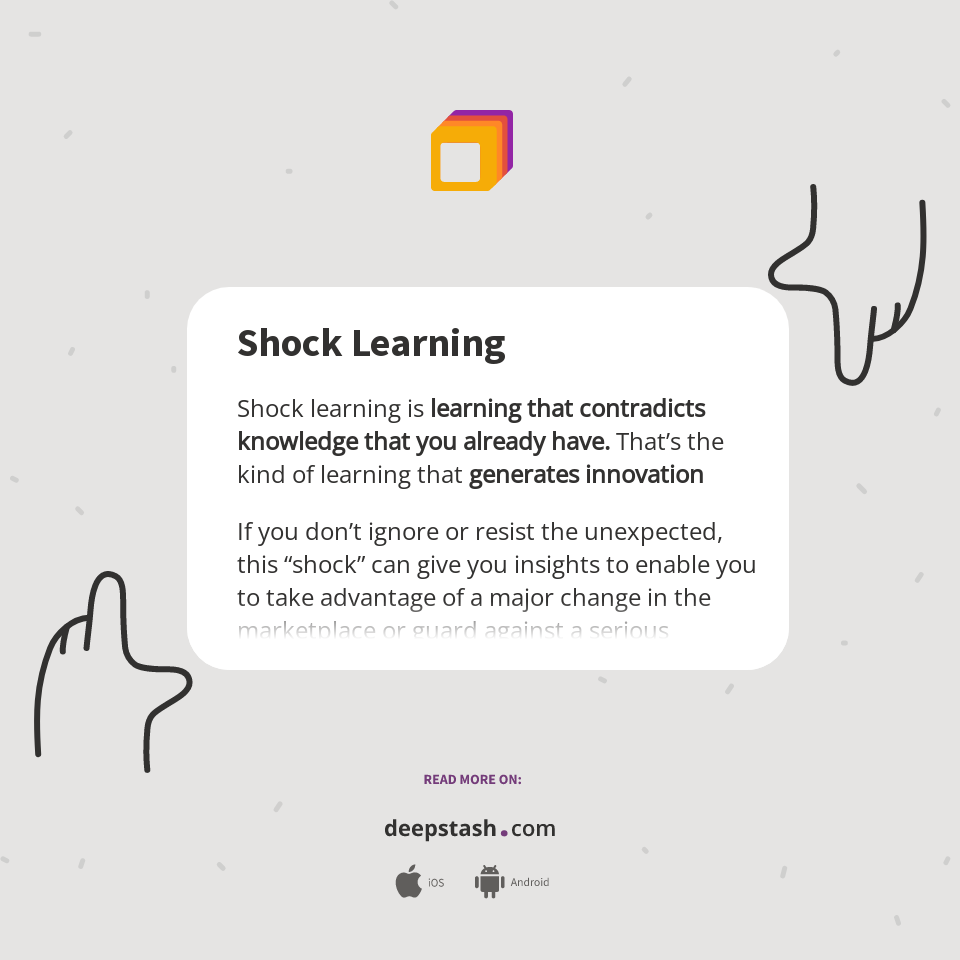 Shock Learning - Deepstash