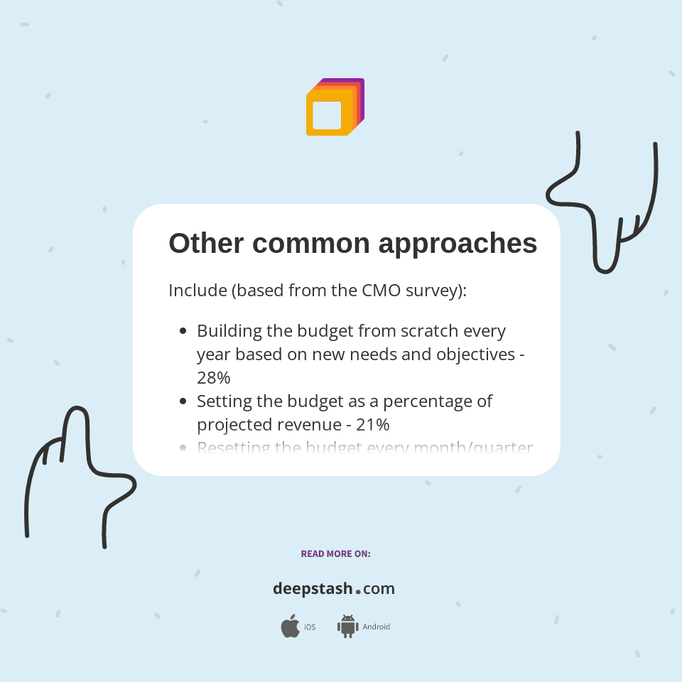 Other common approaches - Deepstash