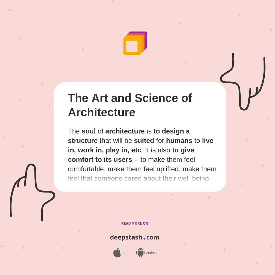 The Art and Science of Architecture - Deepstash