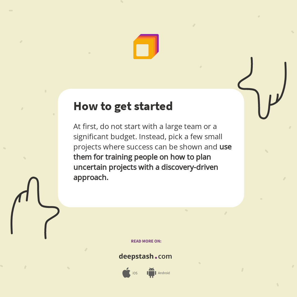 How to get started - Deepstash