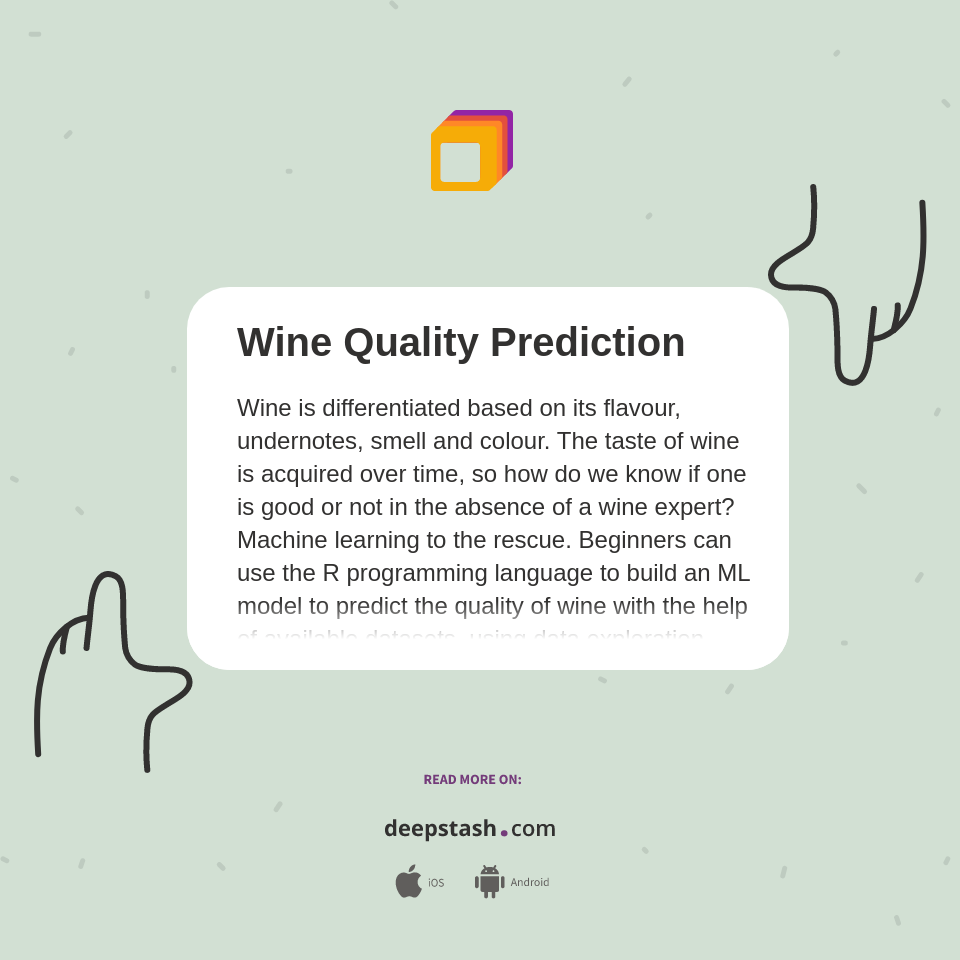 Wine Quality Prediction - Deepstash