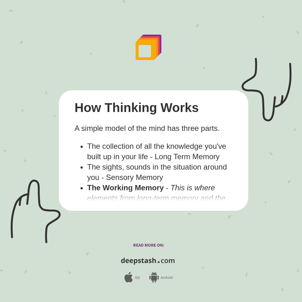 How Thinking Works - Deepstash