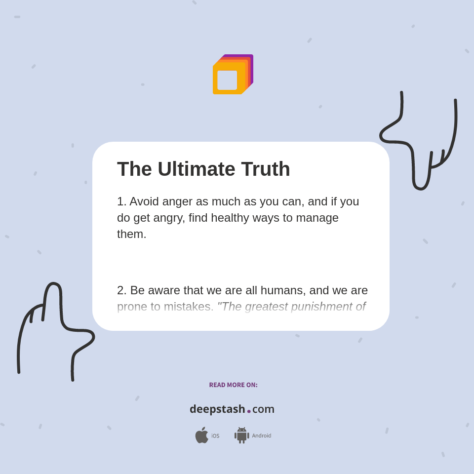 The Ultimate Truth - Deepstash