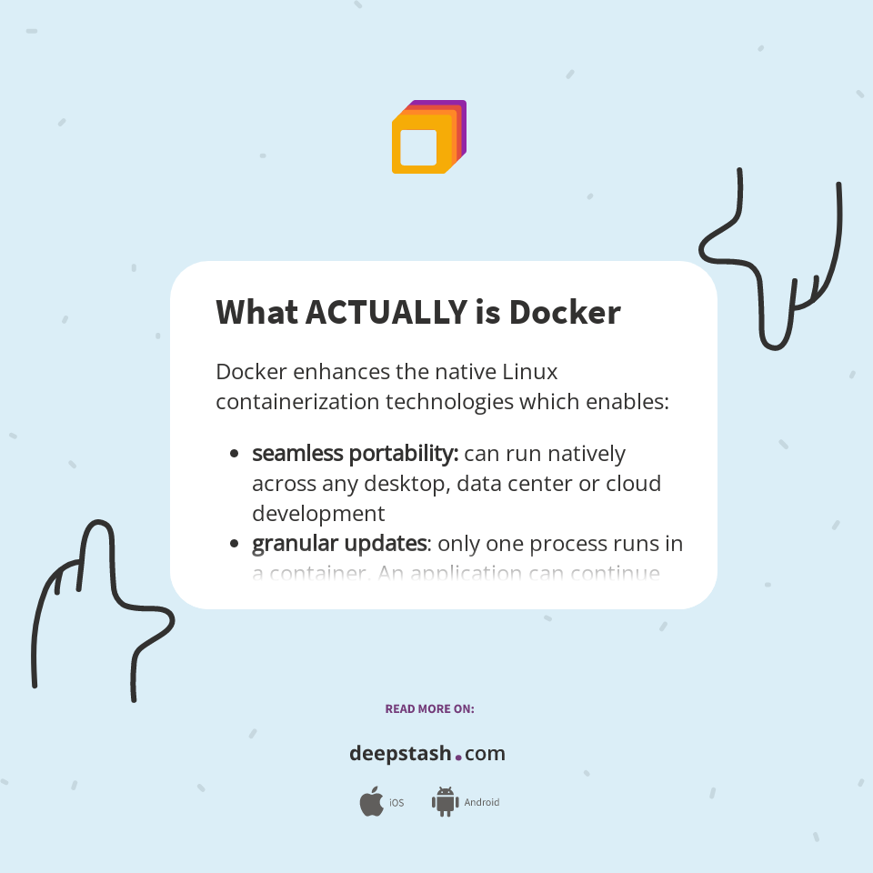 What ACTUALLY is Docker - Deepstash