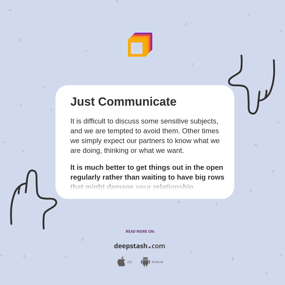 Just Communicate - Deepstash