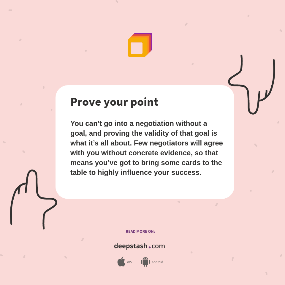 Prove your point - Deepstash