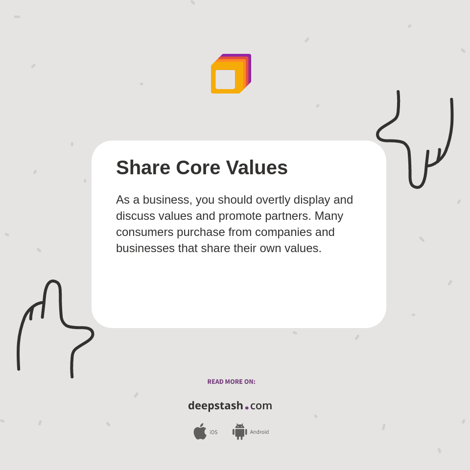 Share Core Values - Deepstash