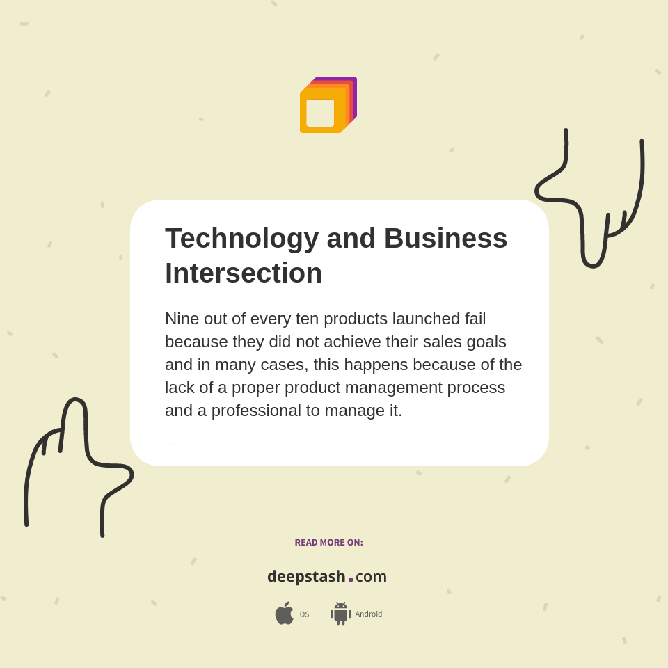 Technology and Business Intersection - Deepstash