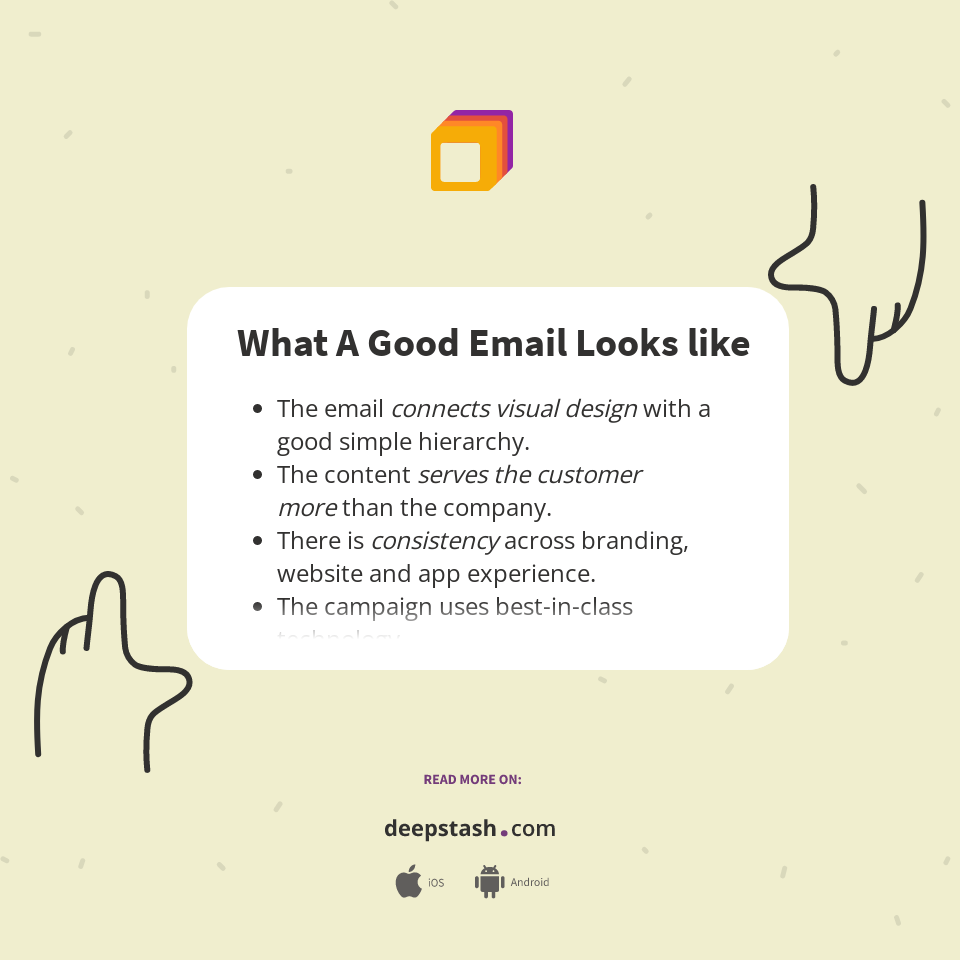 What A Good Email Looks like - Deepstash