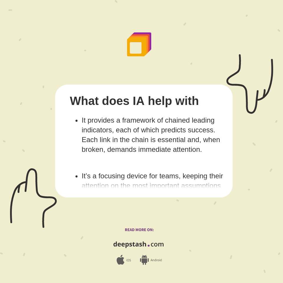 What Does IA Help With Deepstash What Does IA Help With Deepstash