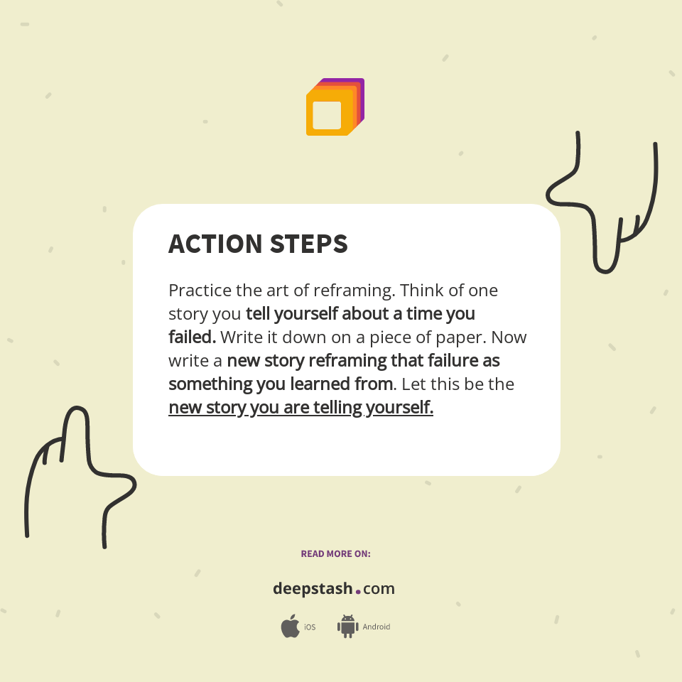 ACTION STEPS - Deepstash
