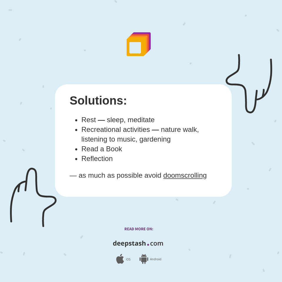 Solutions: - Deepstash