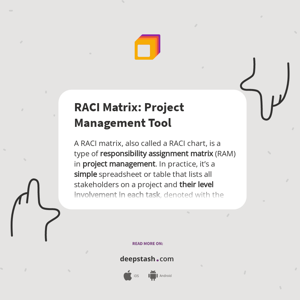 RACI Matrix: Project Management Tool - Deepstash