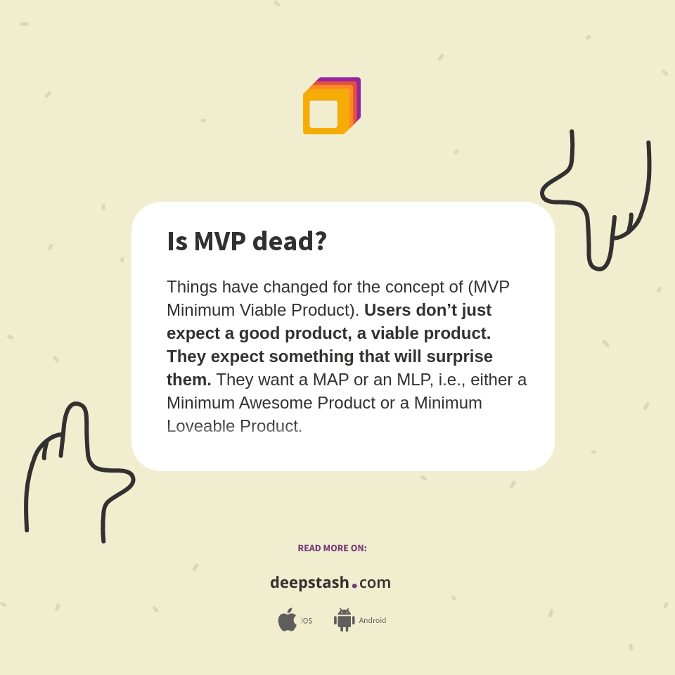 Is MVP dead? - Deepstash Is MVP dead? - Deepstash