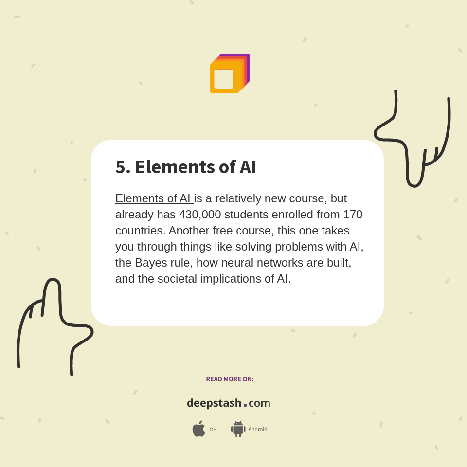 5. Elements of AI - Deepstash