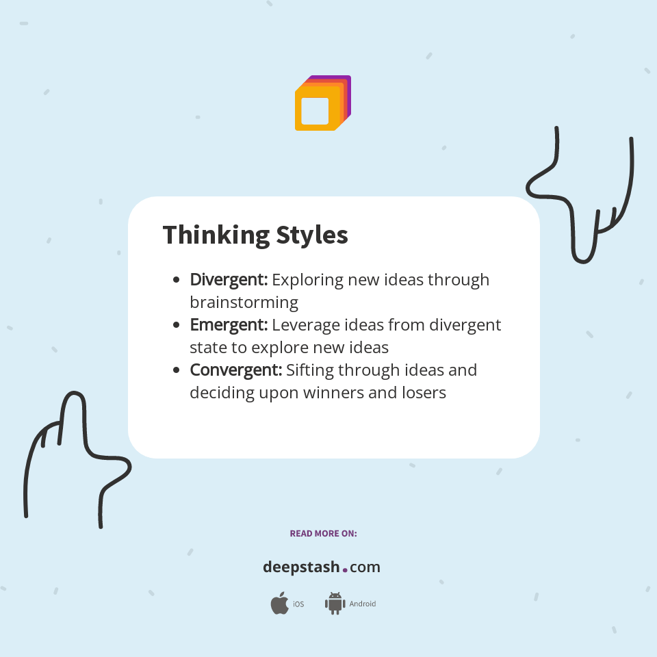 Thinking Styles - Deepstash