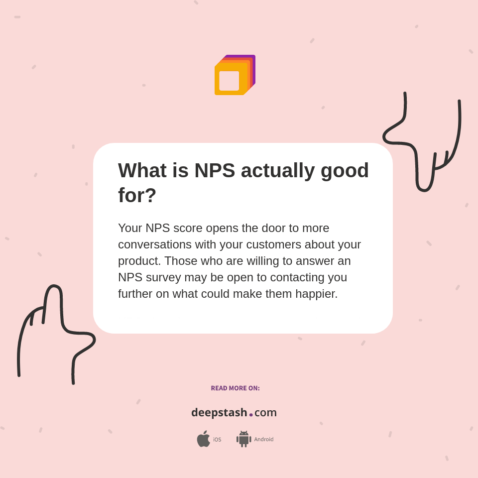 What is NPS actually good for? - Deepstash