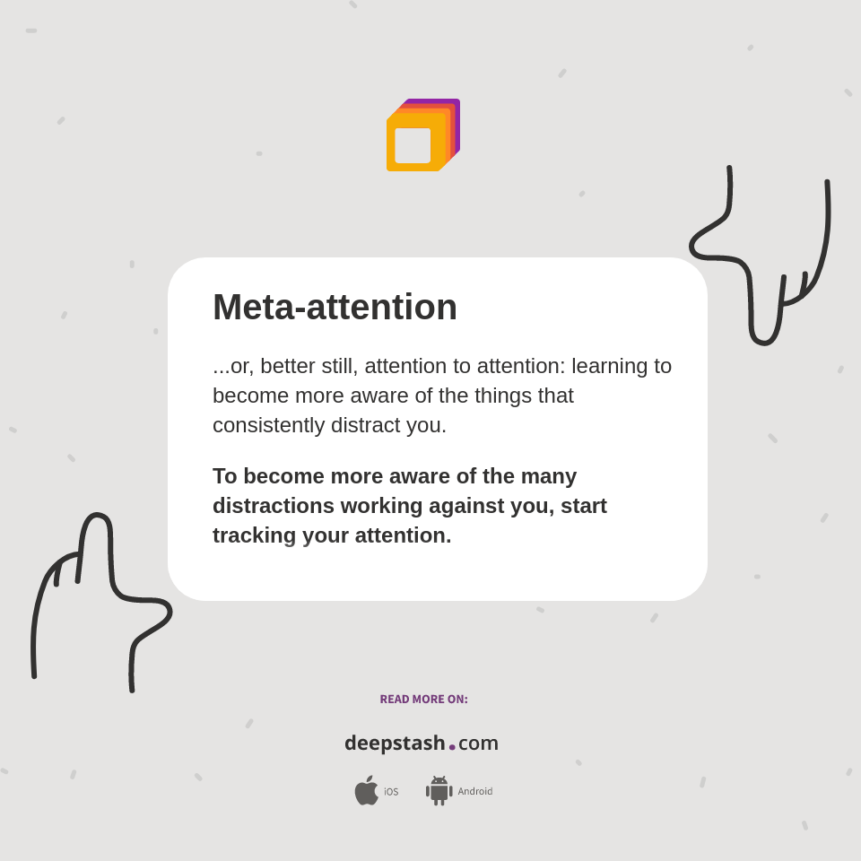 Meta-attention - Deepstash