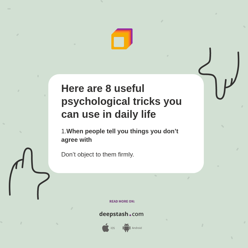 Here are 8 useful psychological tricks you can use in daily life ...