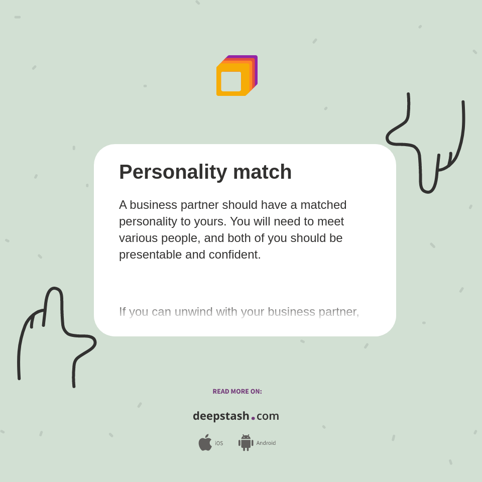 Personality match - Deepstash