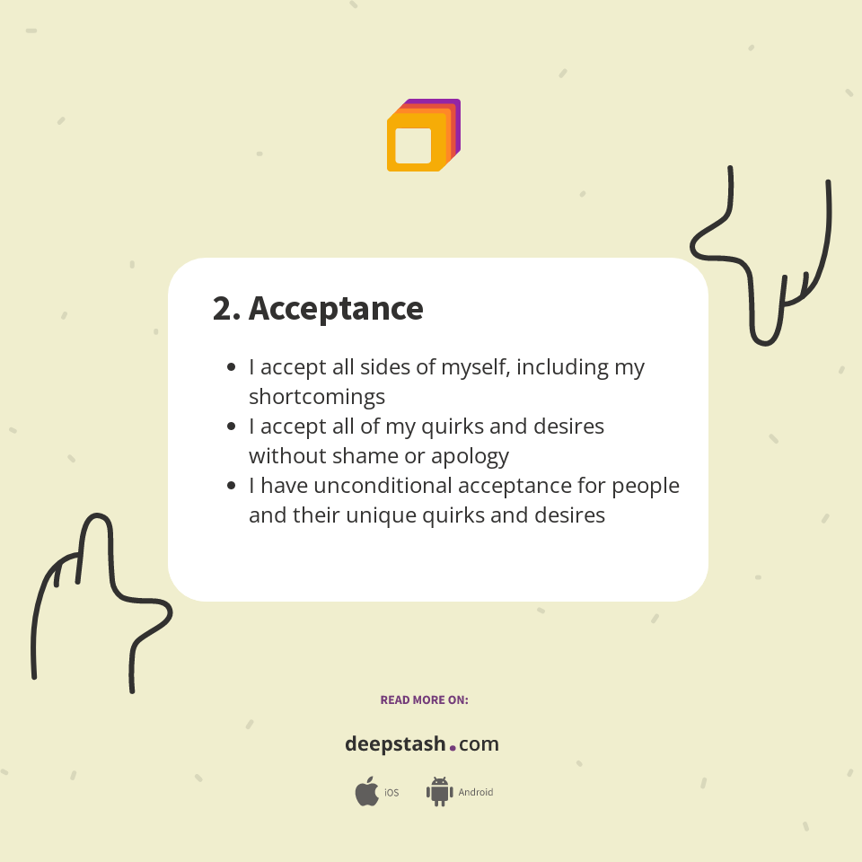 2. Acceptance - Deepstash