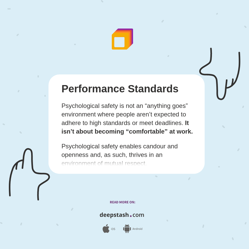 Performance Standards - Deepstash
