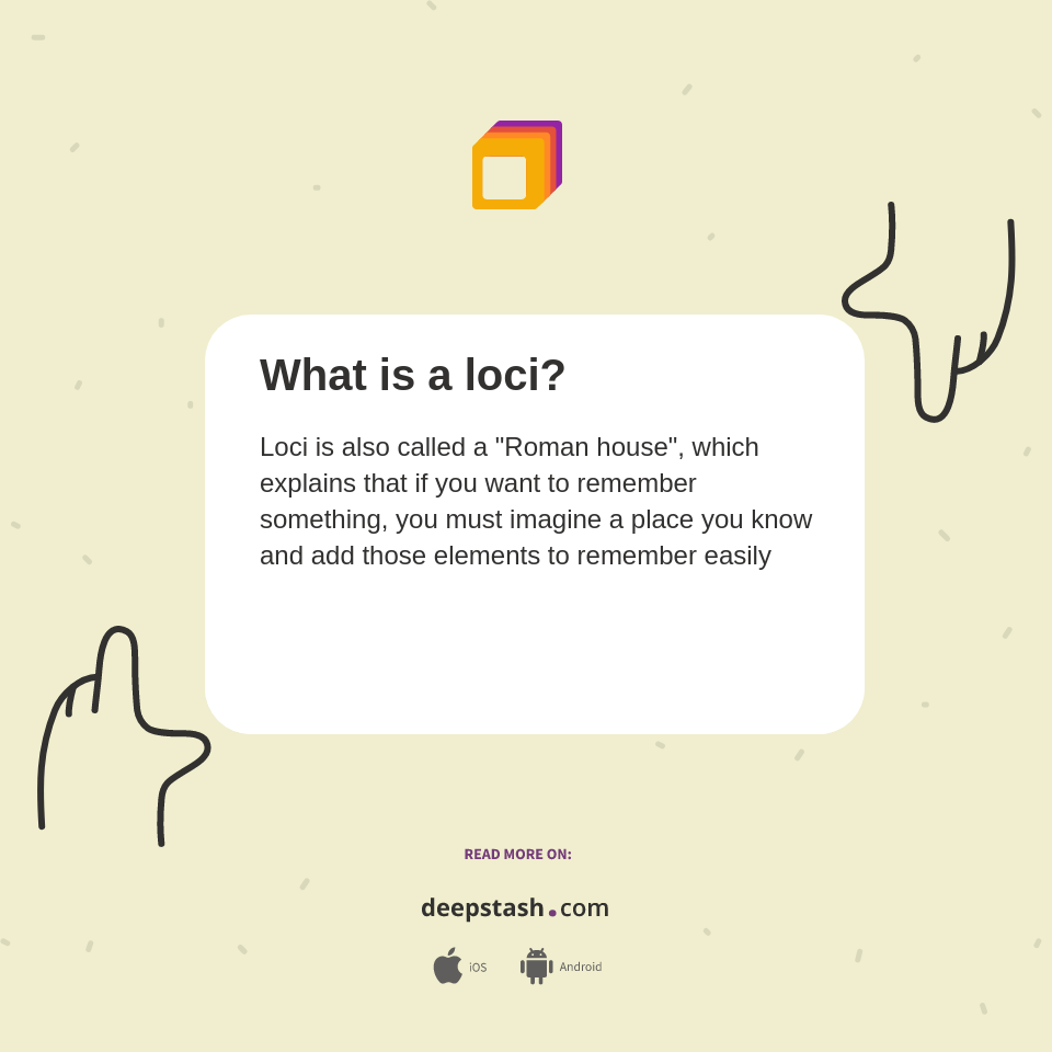 What is a loci? - Deepstash
