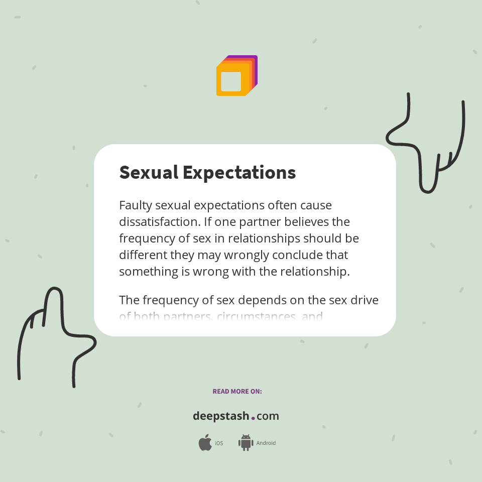 Sexual Expectations Deepstash 5713