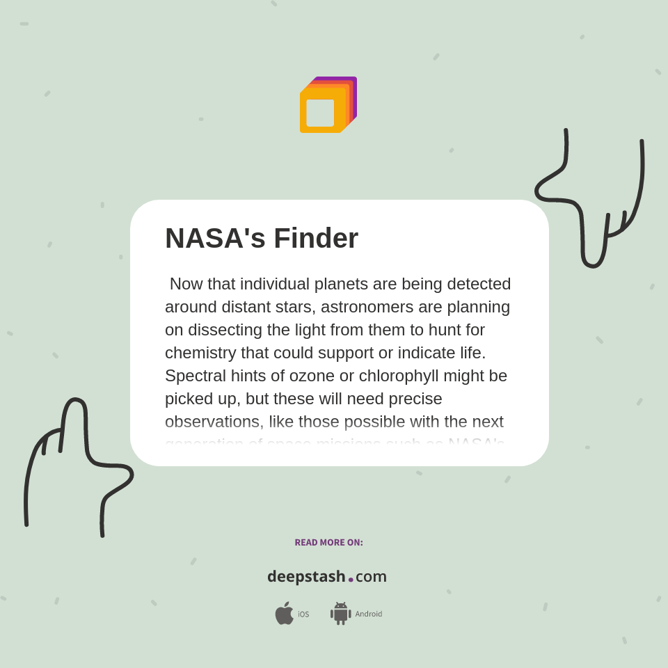 NASA's Finder - Deepstash