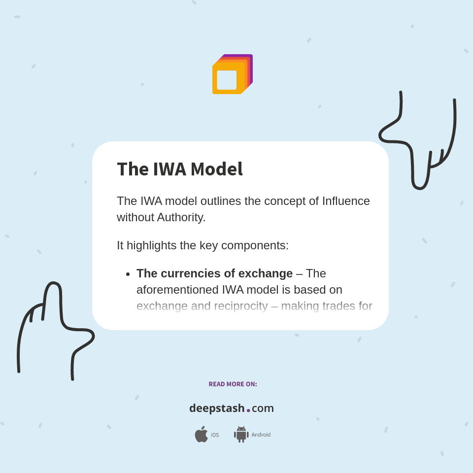 The IWA Model - Deepstash