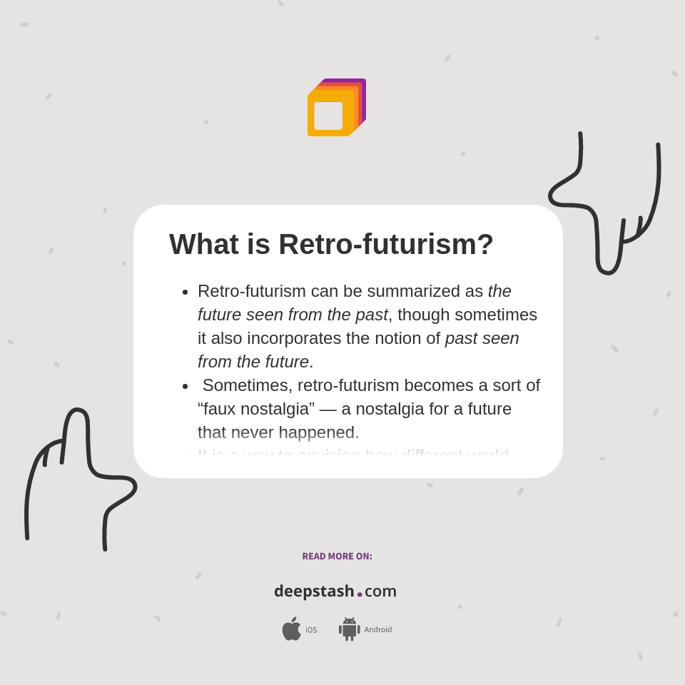What is Retro-futurism? - Deepstash