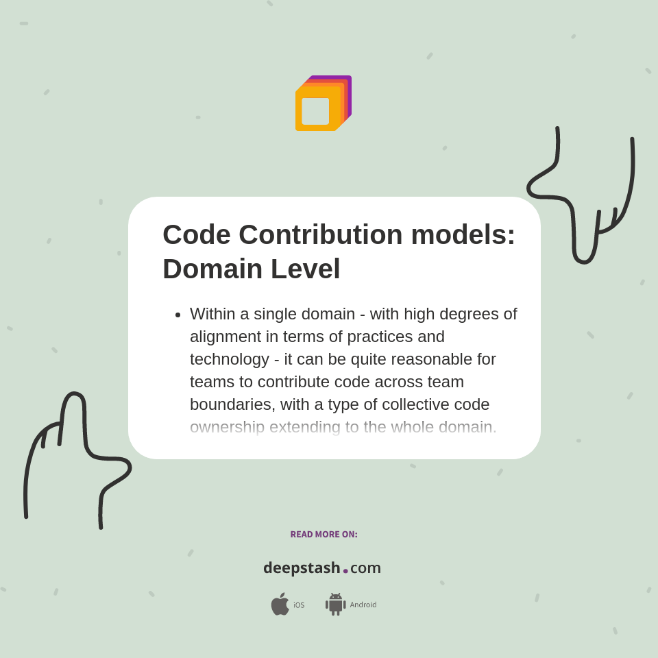 Code Contribution models: Domain Level - Deepstash