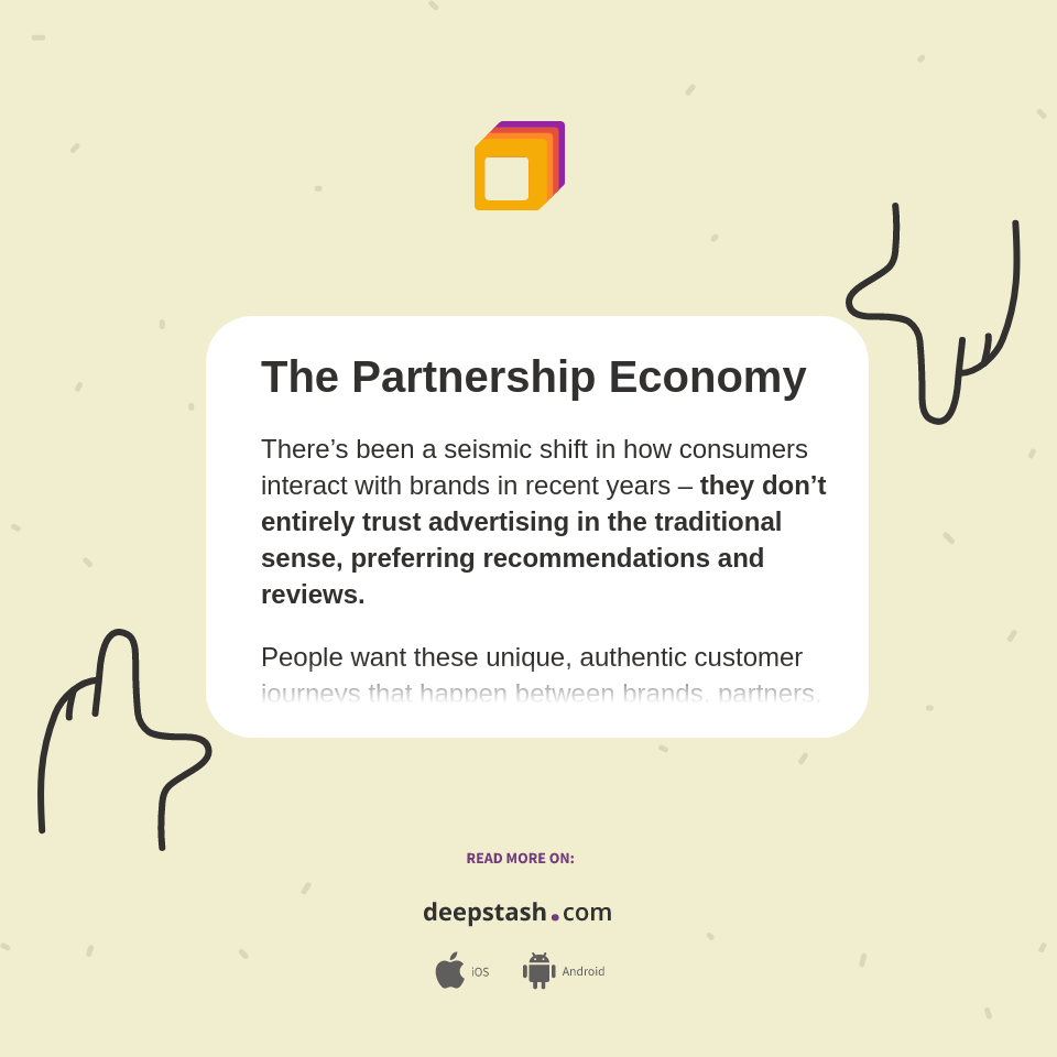 The Partnership Economy - Deepstash
