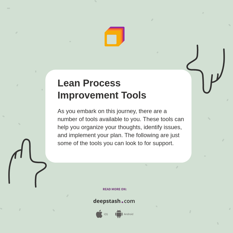 Lean Process Improvement Tools - Deepstash