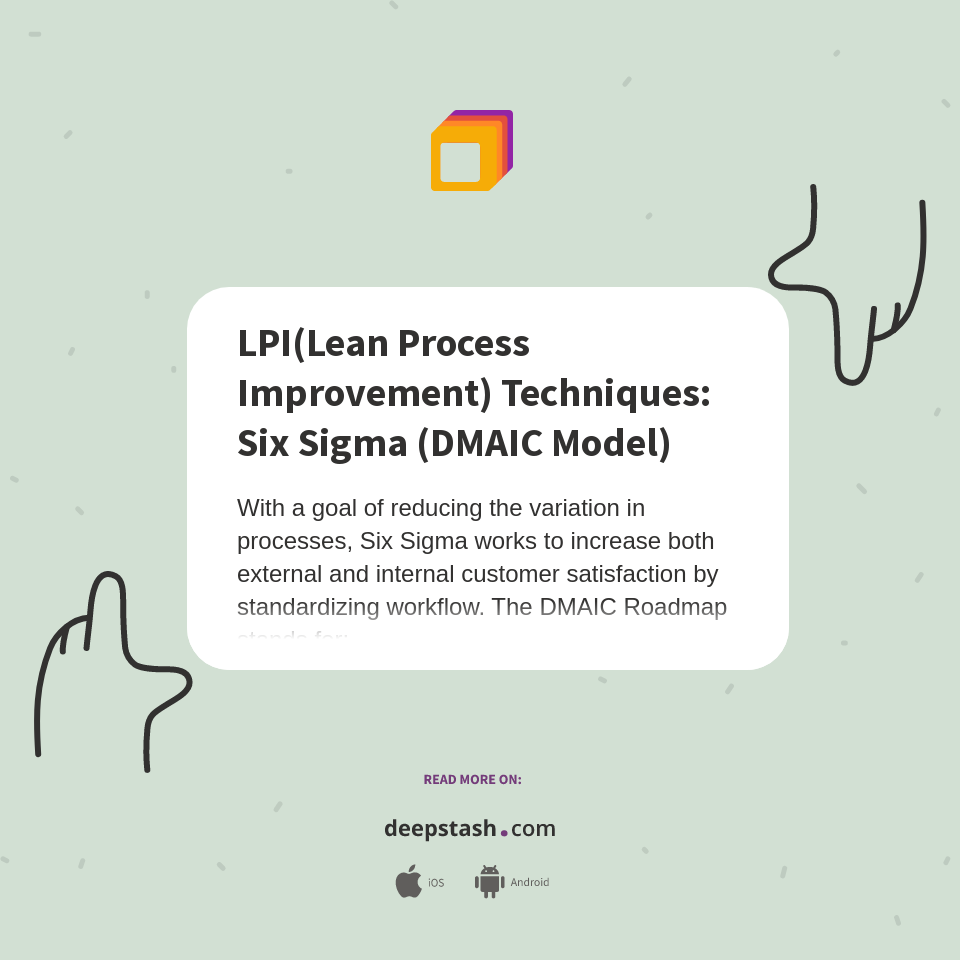 LPI(Lean Process Improvement) Techniques: Six Sigma (DMAIC Model ...