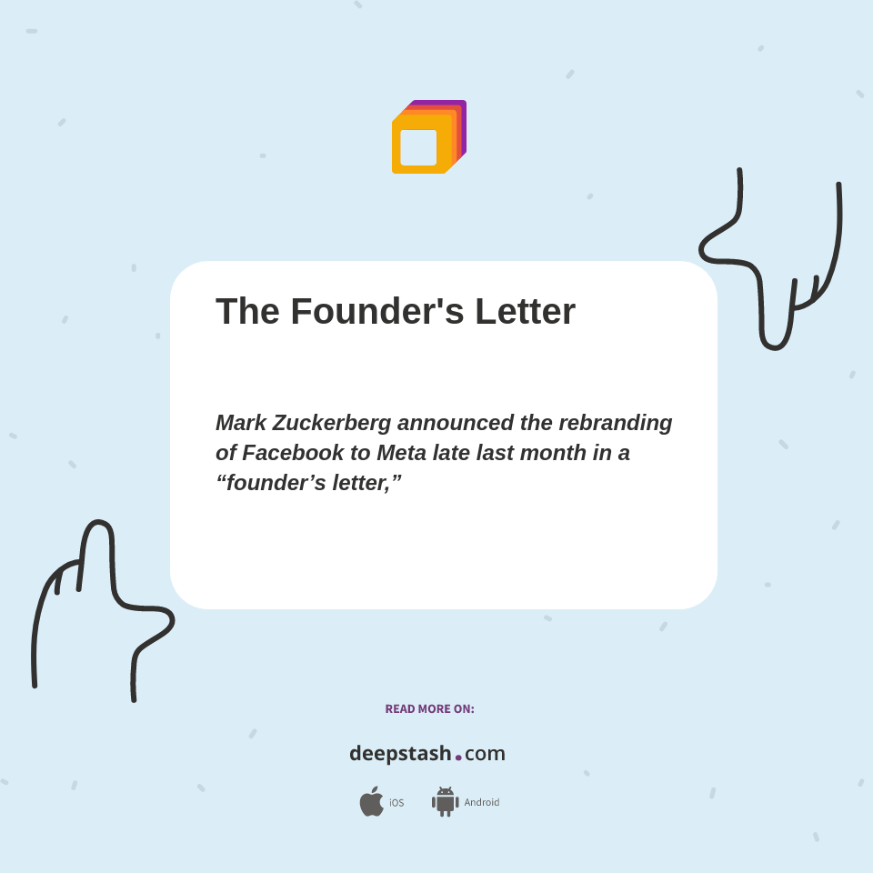 The Founder's Letter - Deepstash