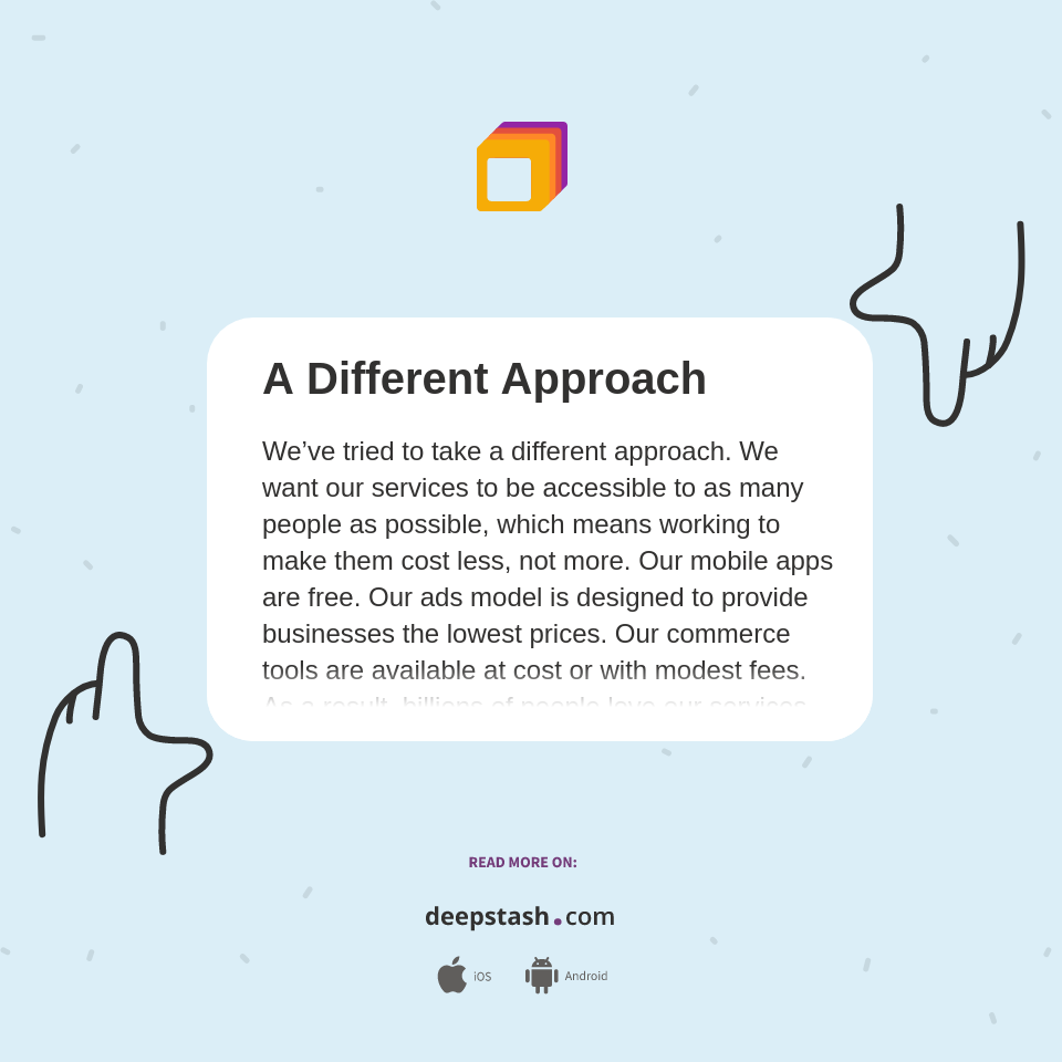 A Different Approach - Deepstash