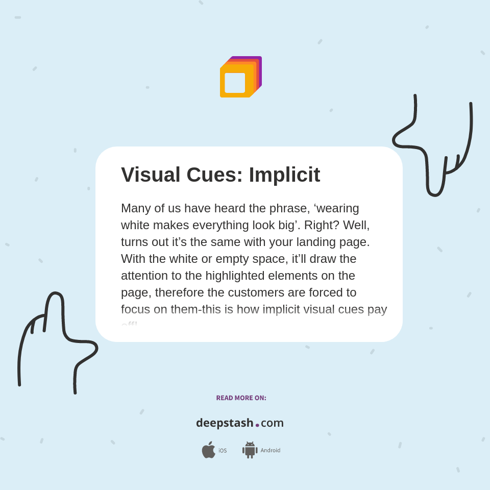 Visual Cues: Implicit - Deepstash