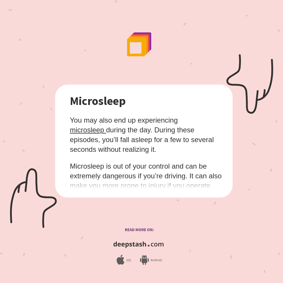Microsleep - Deepstash