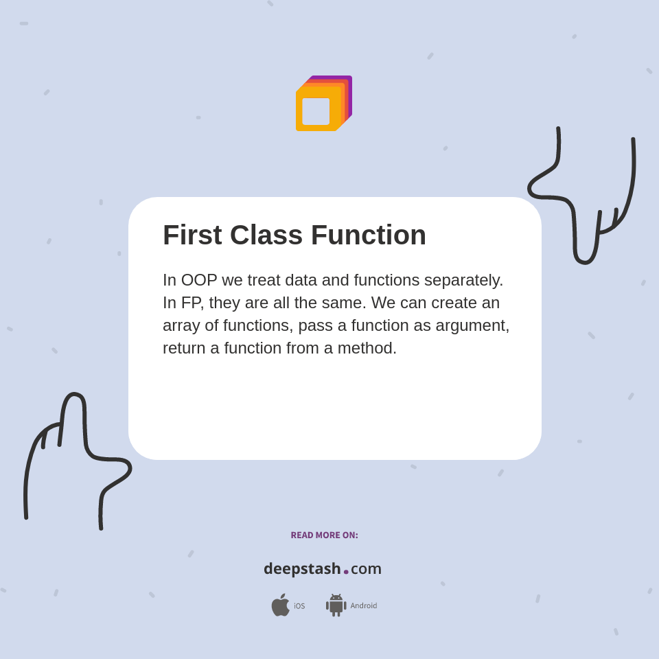First Class Function Deepstash First Class Function Deepstash