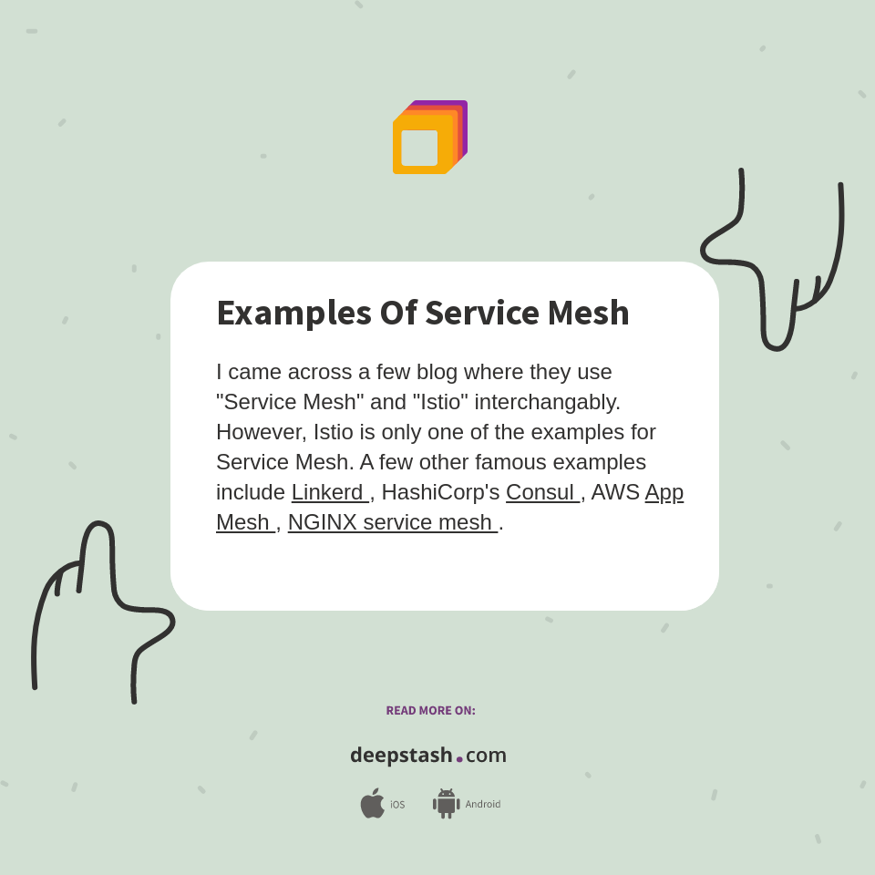 Examples Of Service Mesh - Deepstash