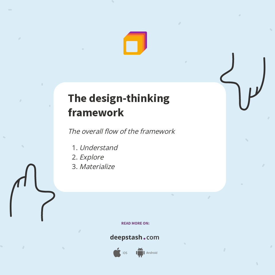 The design-thinking framework - Deepstash